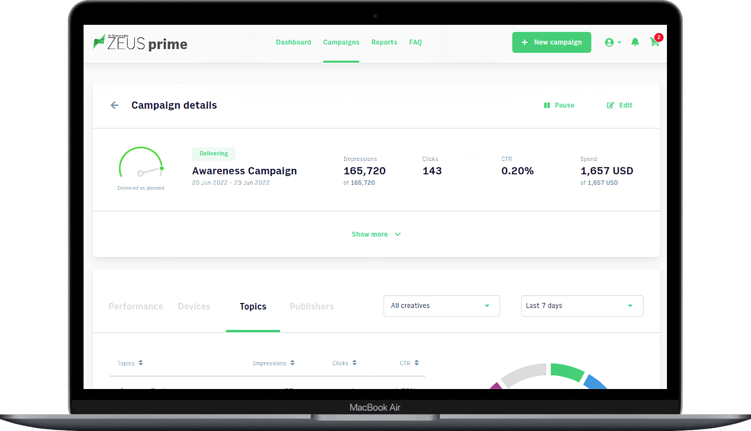 Self-Service Ad Buying Marketplace | Zeus Prime